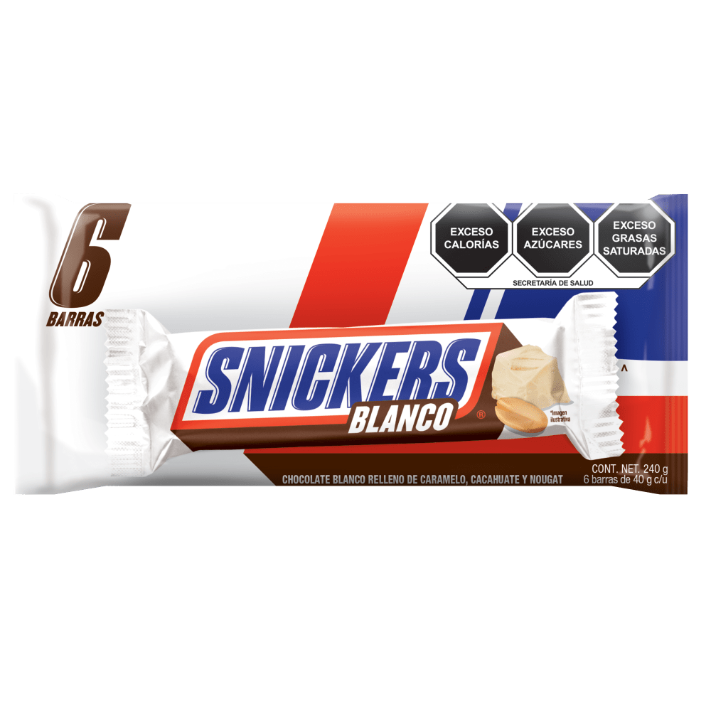 SNICKERS White 6 Pack 240 g | SNICKERS